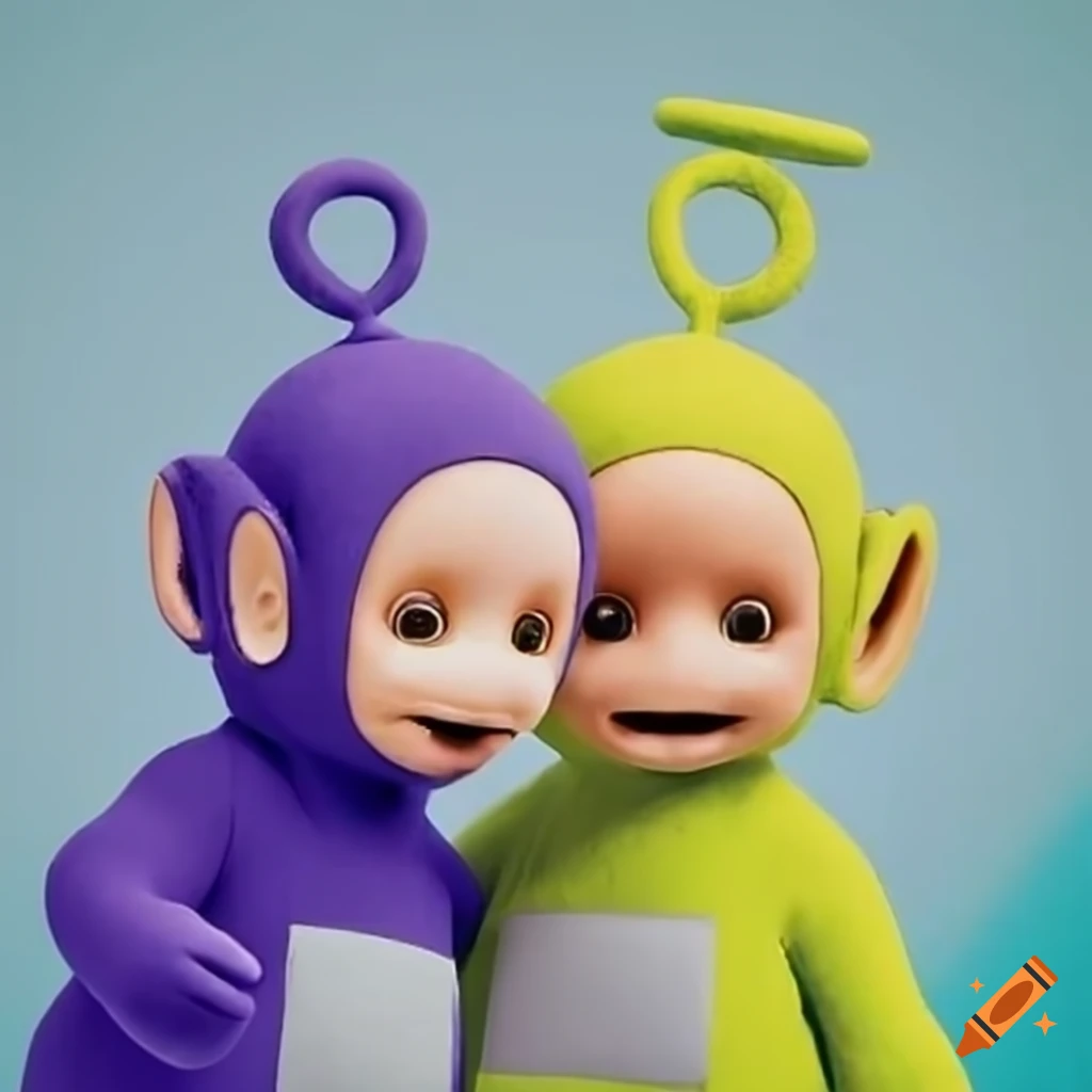 Teletubbies characters on Craiyon