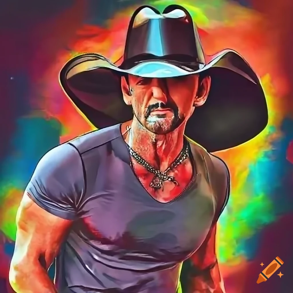Tim McGraw performing live in concert at PNC Arena in Raleigh on June ...
