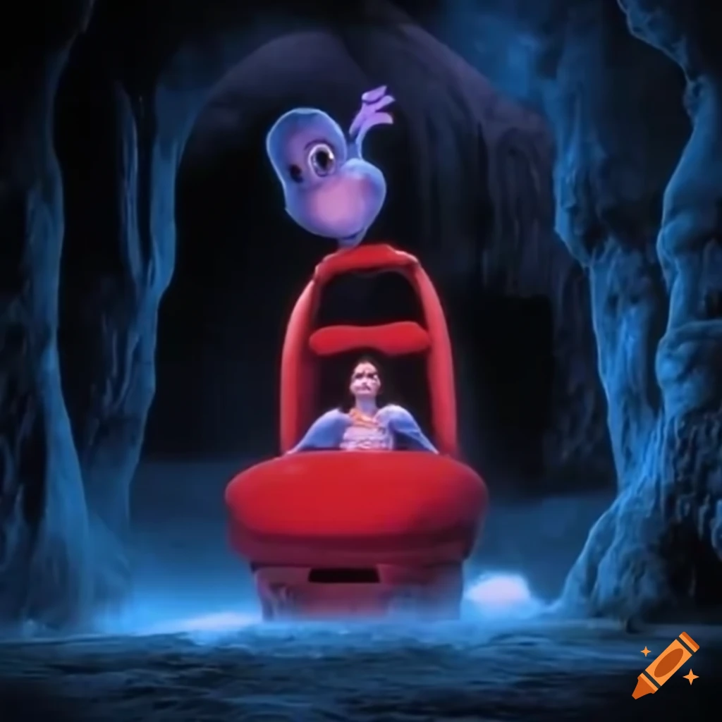 Iconic scene from Casper movie with Christina Ricci in a haunted cave ...