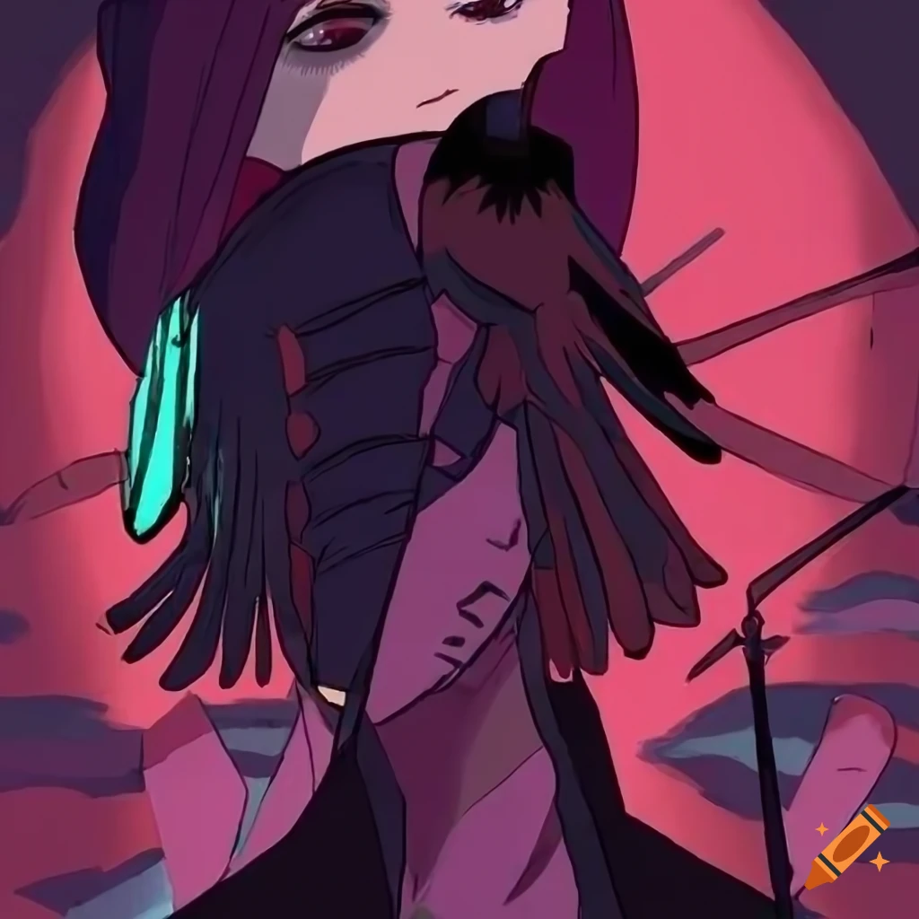 Stanslaw wyspianski drawing of goth marin kitagawa troglodyte ruffian ...