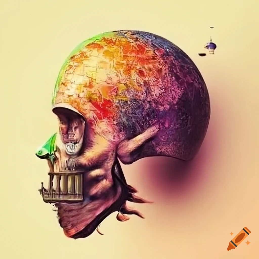 Inspirational image reflecting on societal values and self-worth on Craiyon