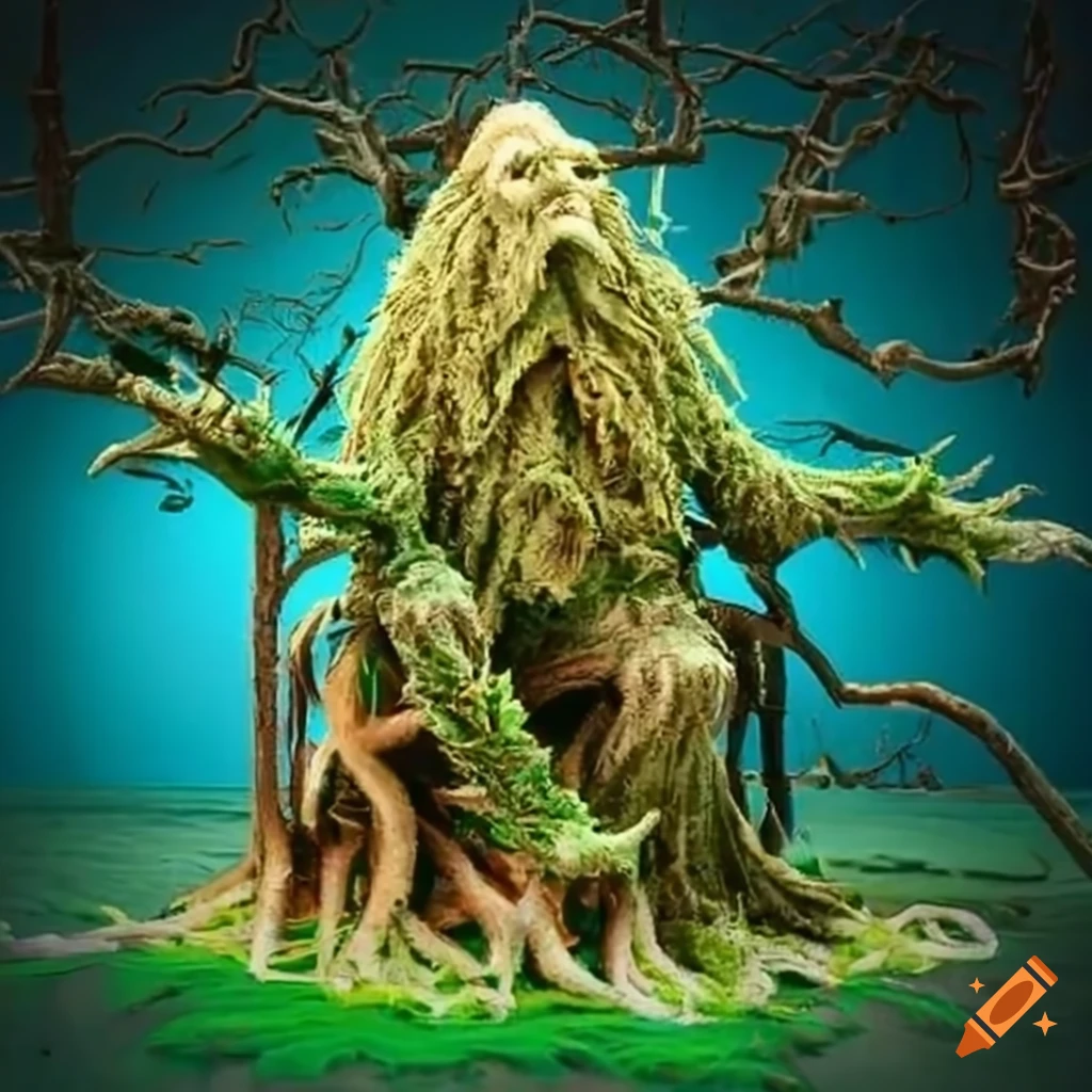 Marijuana tree wizard on Craiyon