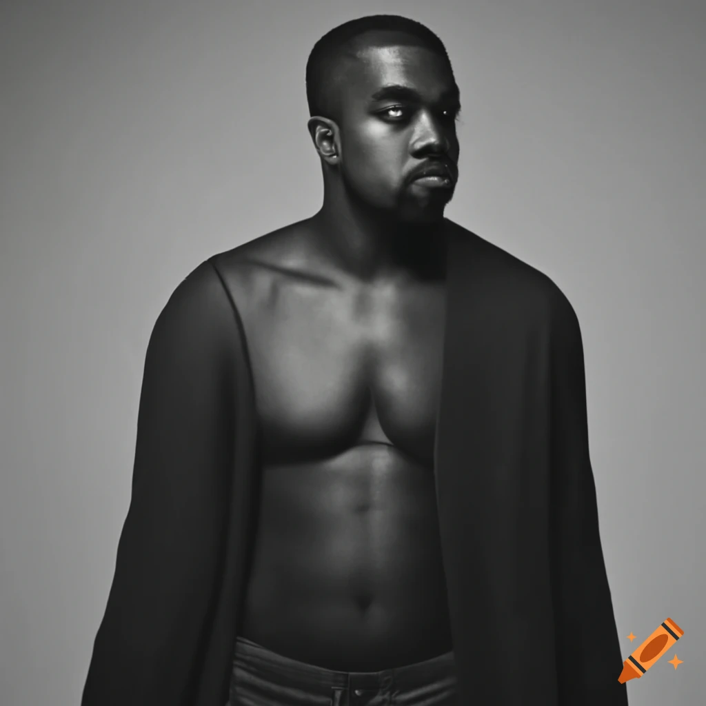 Kanye east on Craiyon