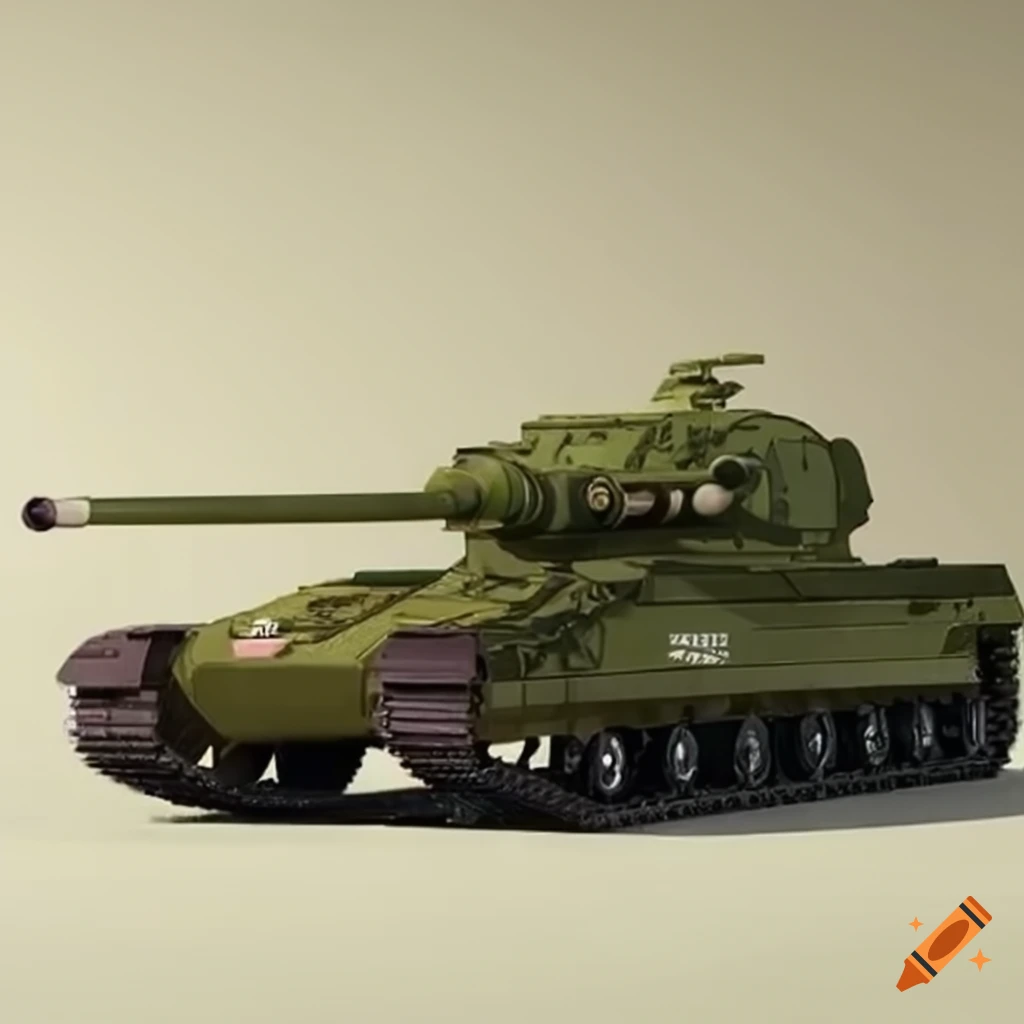 Tank vehicle on Craiyon