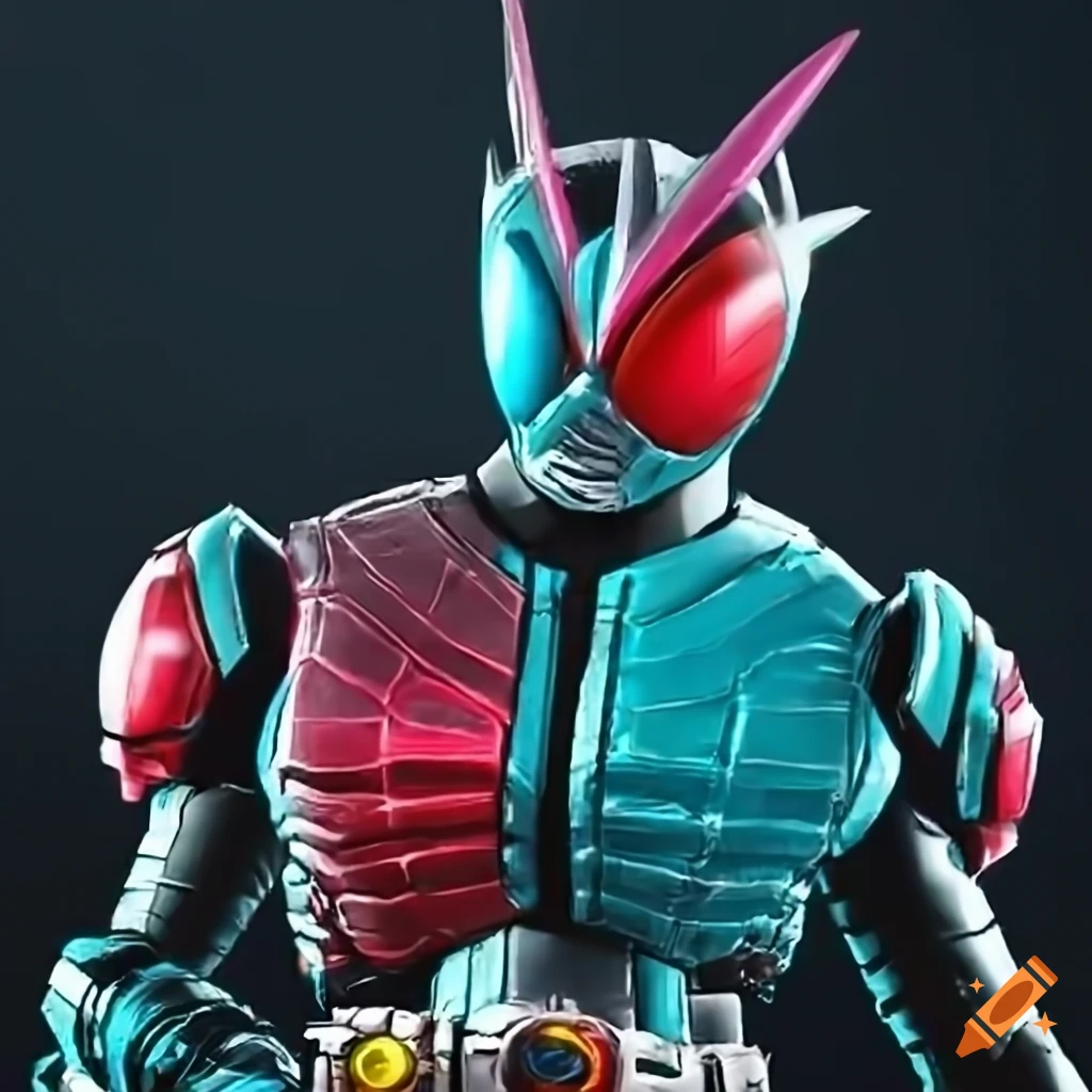 Chemistry-inspired Kamen Rider on Craiyon