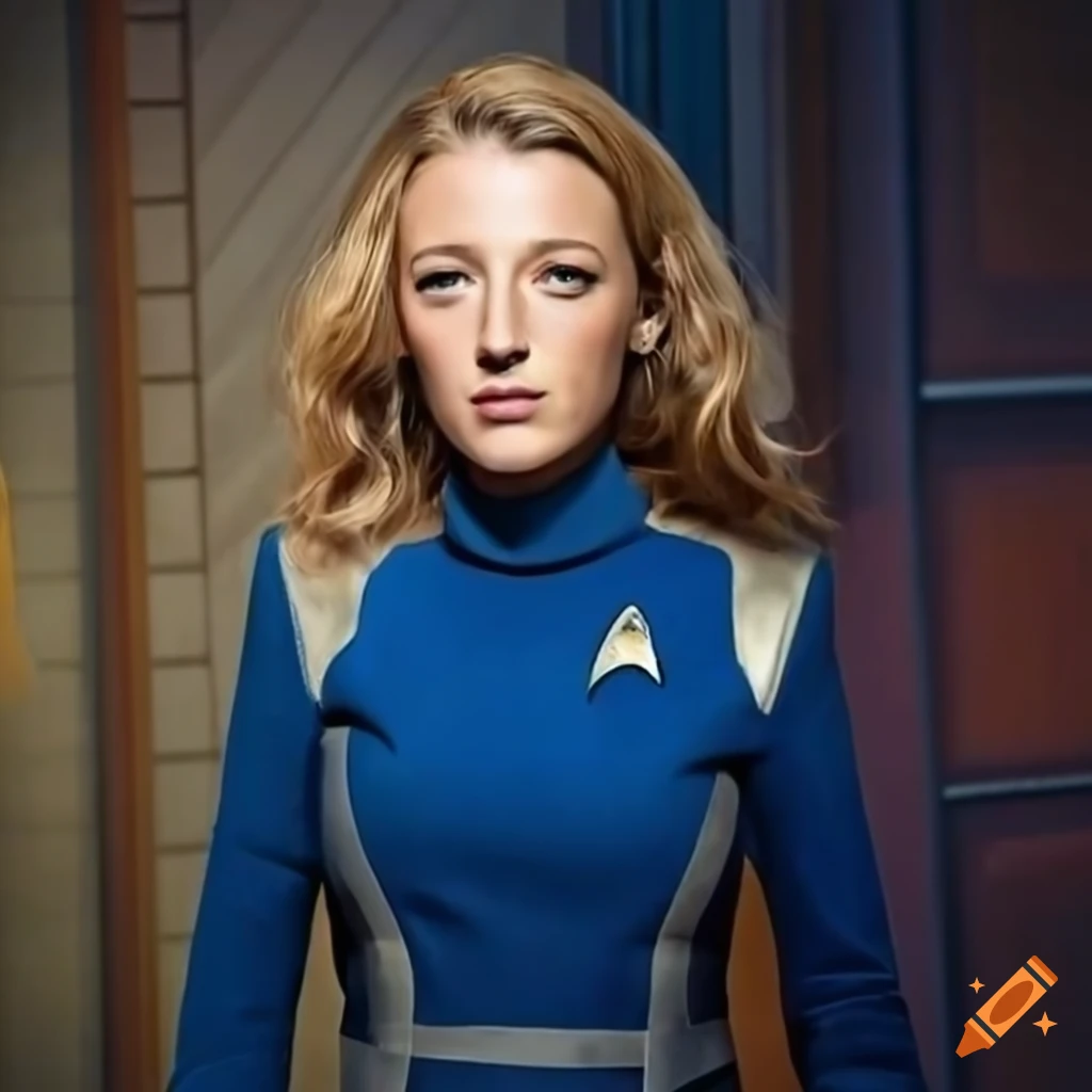 Blake Lively as adventurous Starfleet cadet in Waterhouse portrait ...