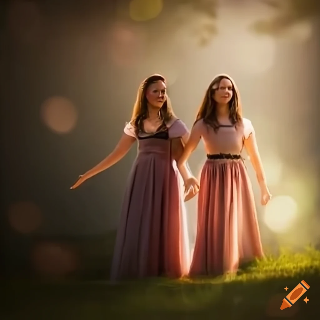 Mormon community gathering with large families on Craiyon