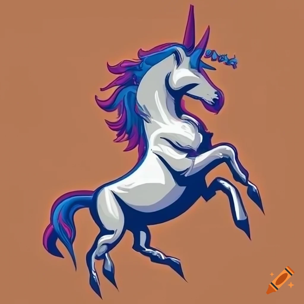 Business logo design with intertwined coa letters and a galloping ...