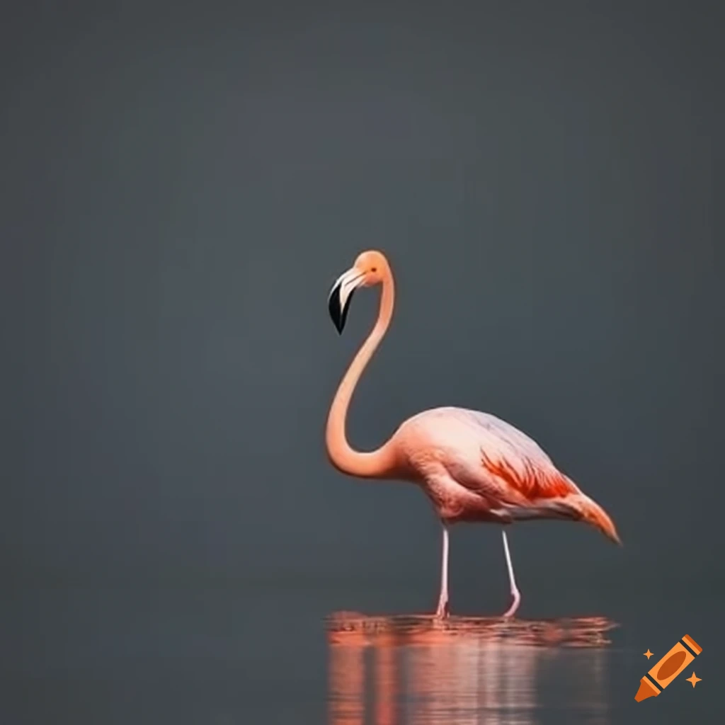 Flamingo on Craiyon
