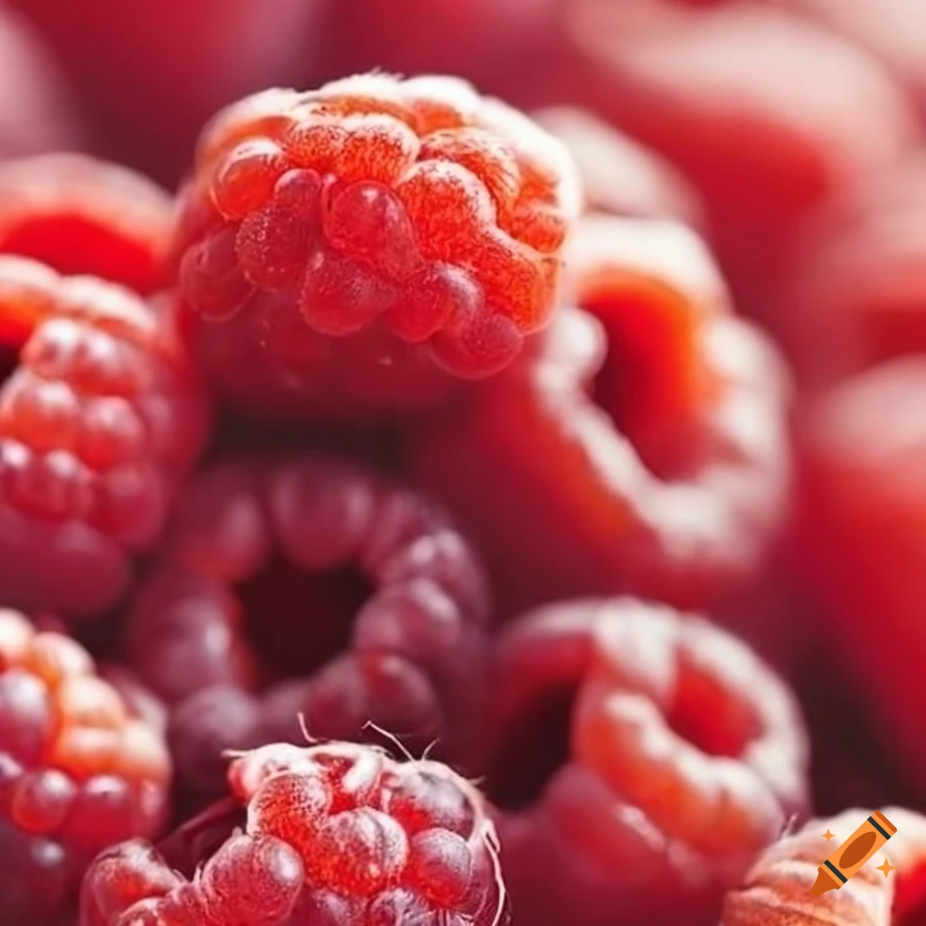 Raspberries on Craiyon