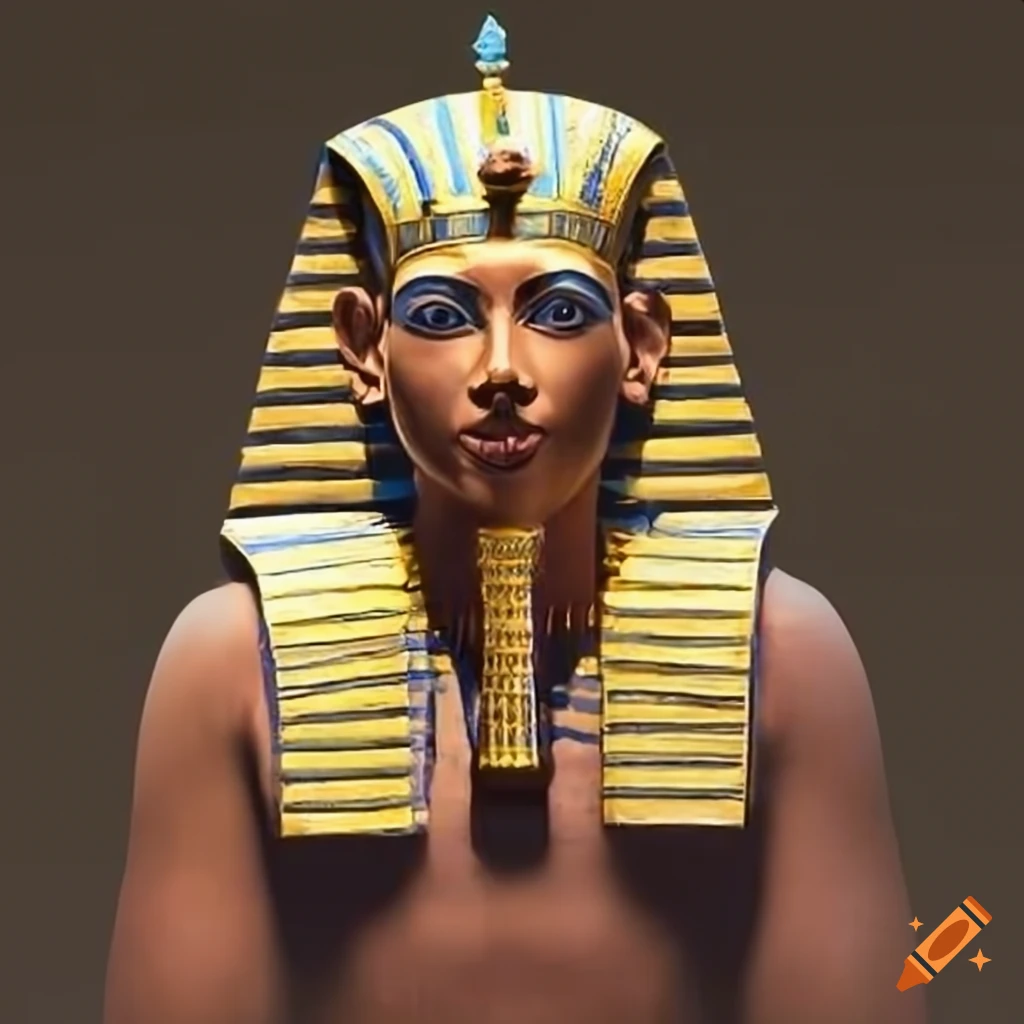 Ancient egyptian pharaoh depicted as powerful and tyrannical in ...