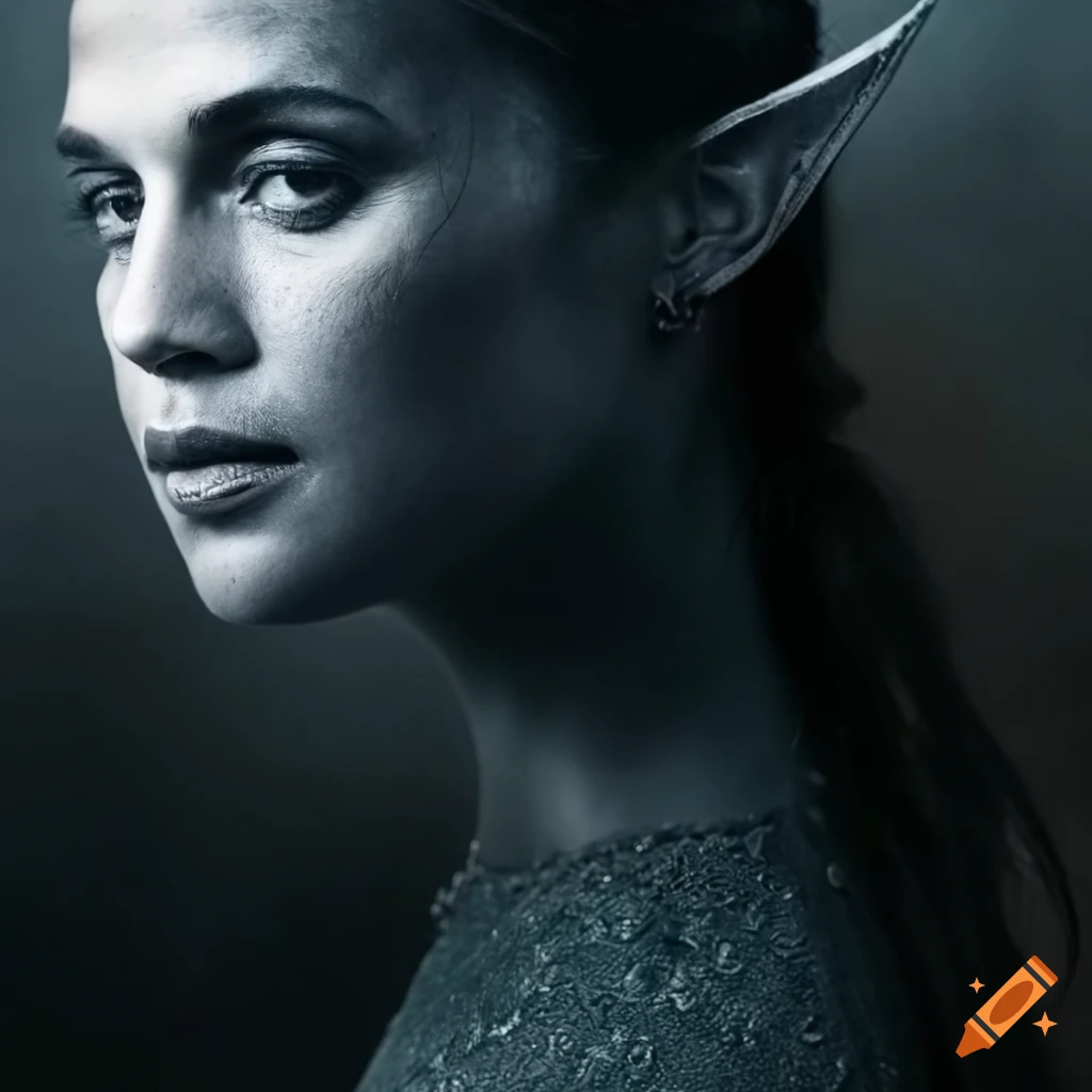 Alicia vikander as nezeru, a dark elf character from the last king of ...