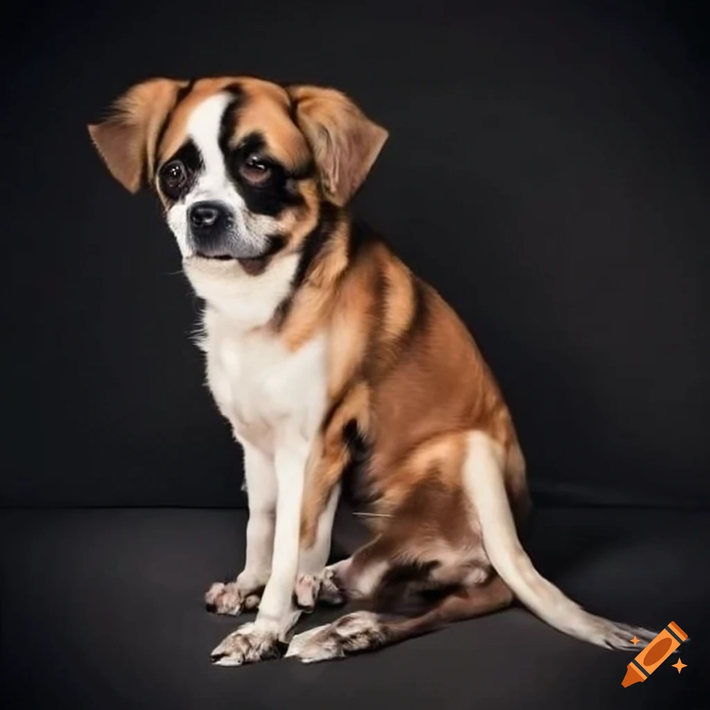 Mixed-breed dog - chihuahua and st. bernard mix on Craiyon