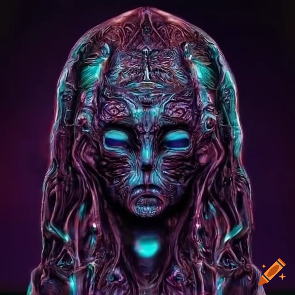 Interdimensional Nordic alien being on Craiyon