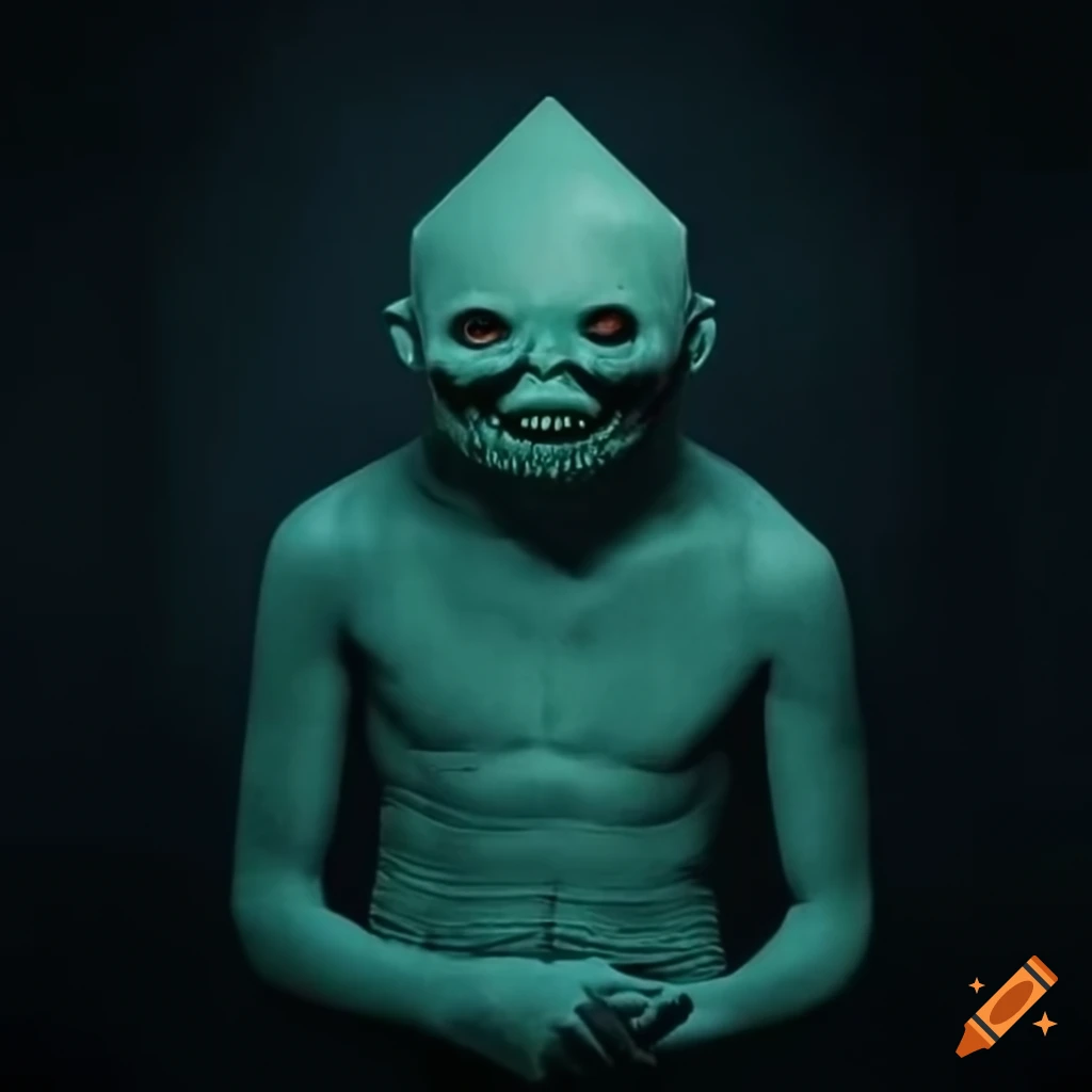 Spooky retro poster art for a 1960's horror movie with tofu monsters on ...