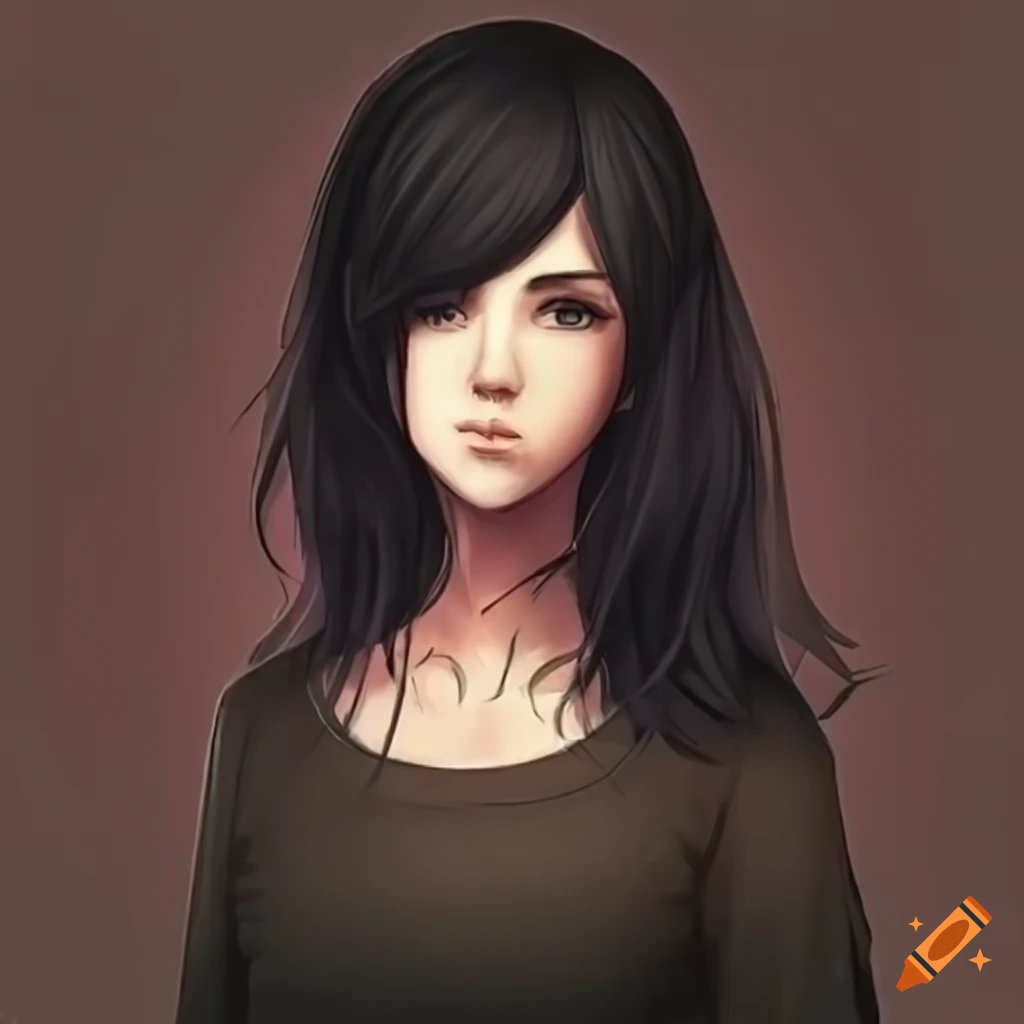 Female Character In A Surreal Visual Novel Dating Sim Style Game
