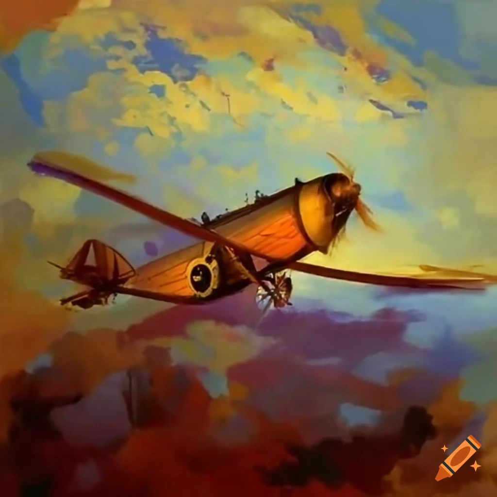 Historic takeoff of the ancient aircraft 'Eole' by Clément Ader in the ...