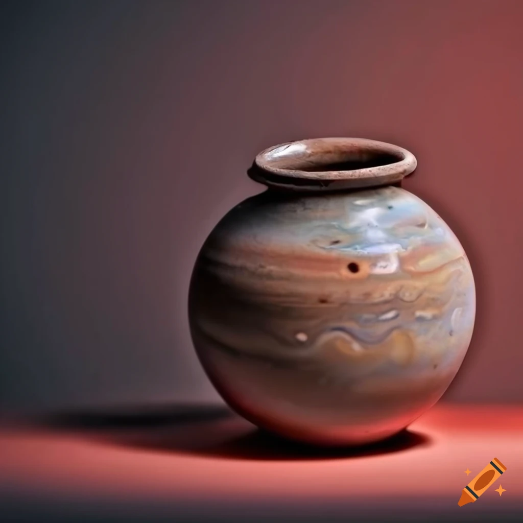 Pottery images created on Craiyon
