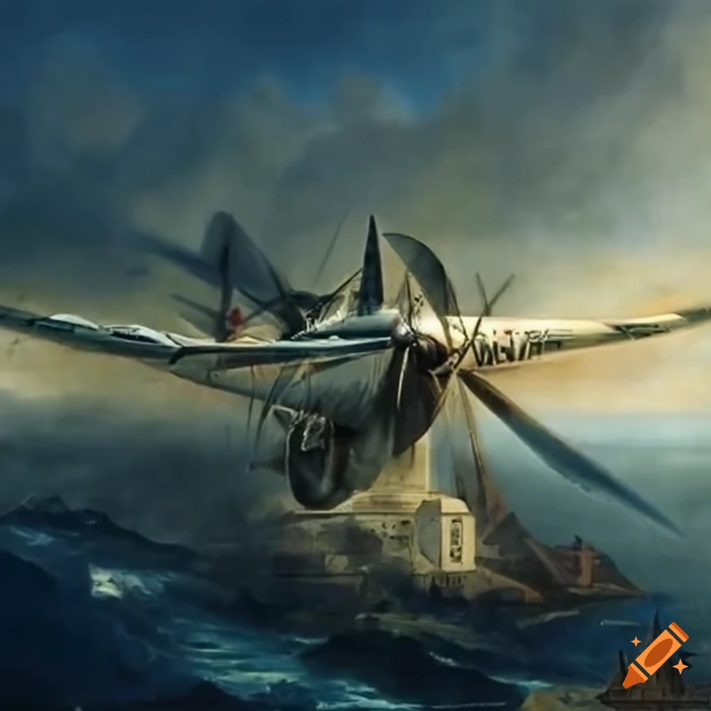 Historic takeoff of the ancient aircraft 'Eole' by Clément Ader in the ...