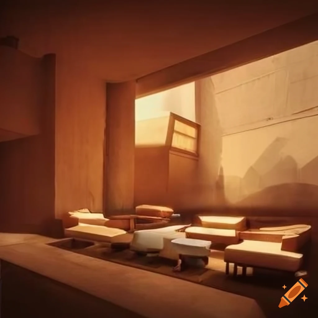 Exquisite architectural designs by Frank Lloyd Wright on Craiyon