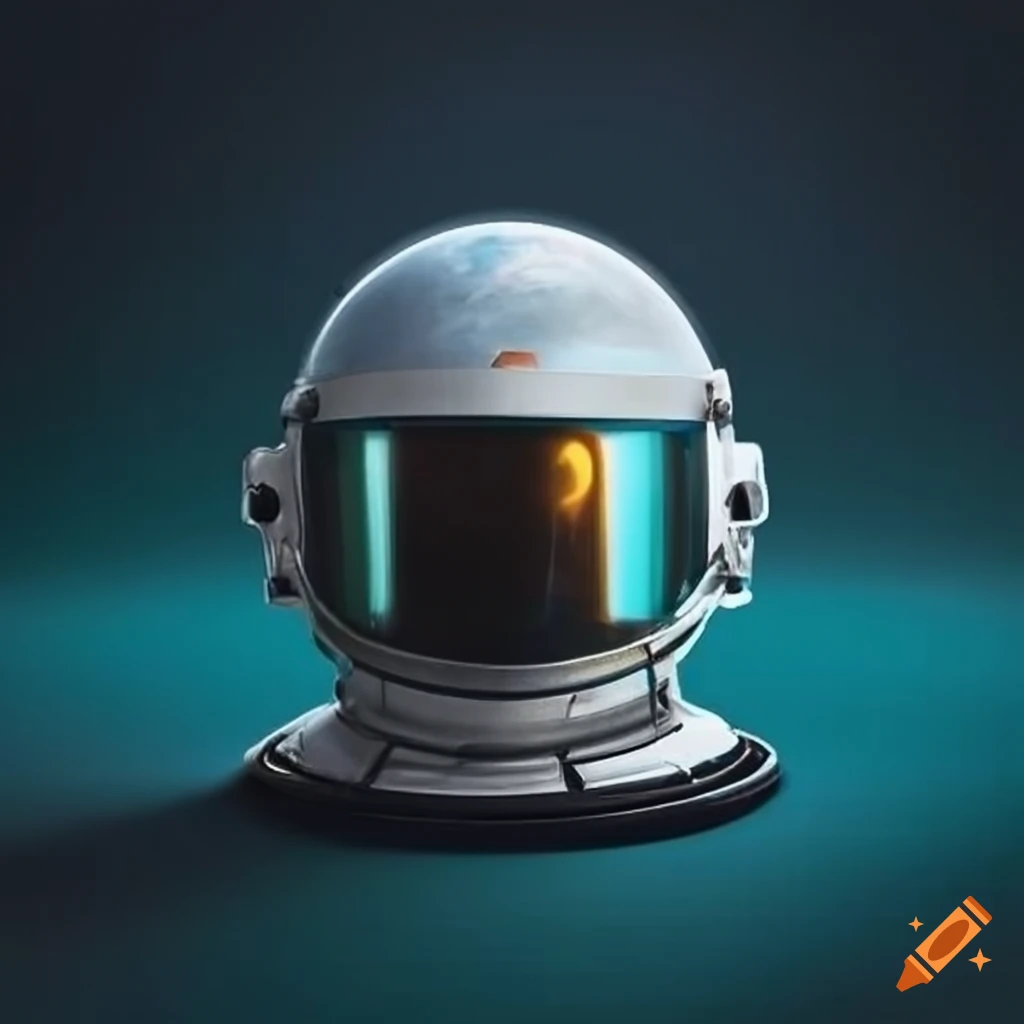 Space helmet on Craiyon