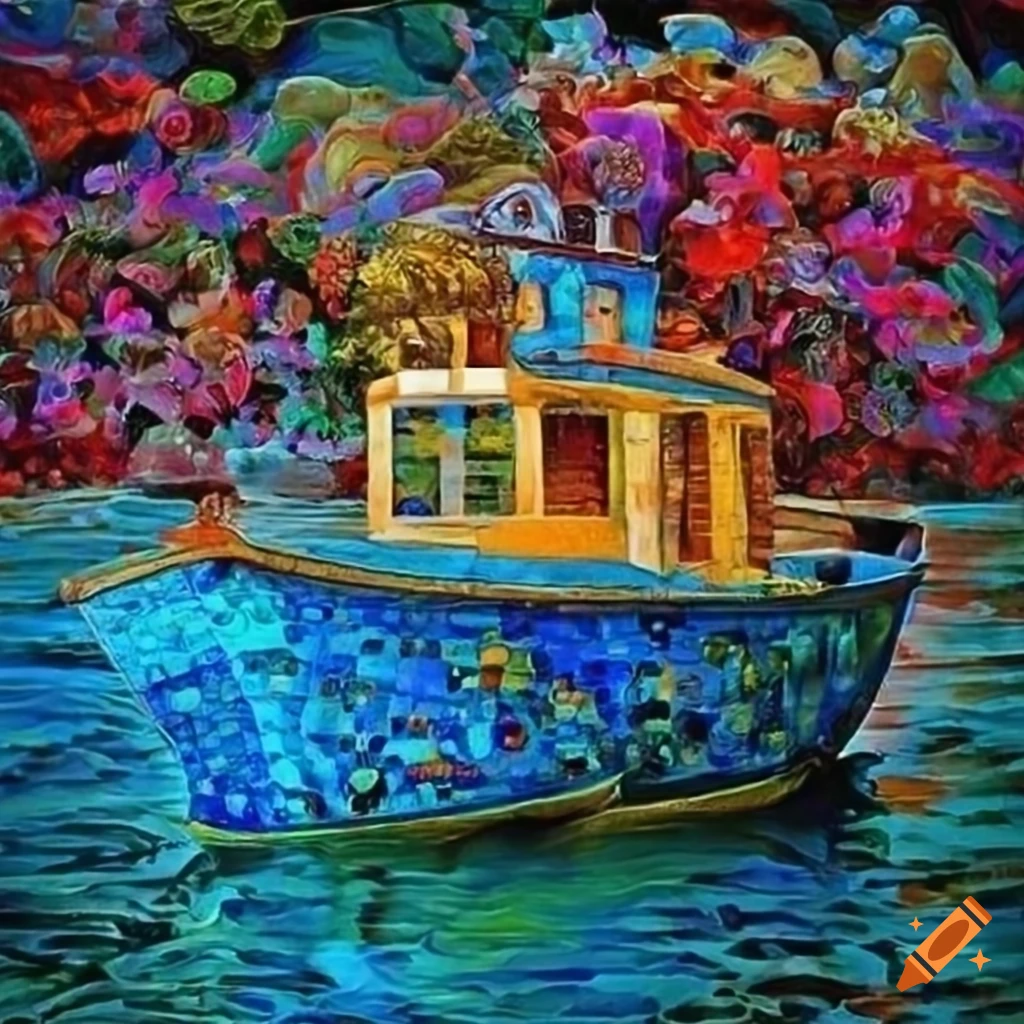 Supernatural patchwork art featuring various artists' works and vibrant ...