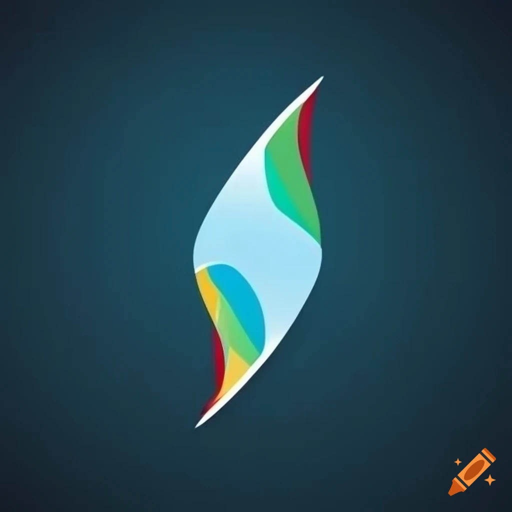 Navigation app logo with climatic disaster information and safe route ...