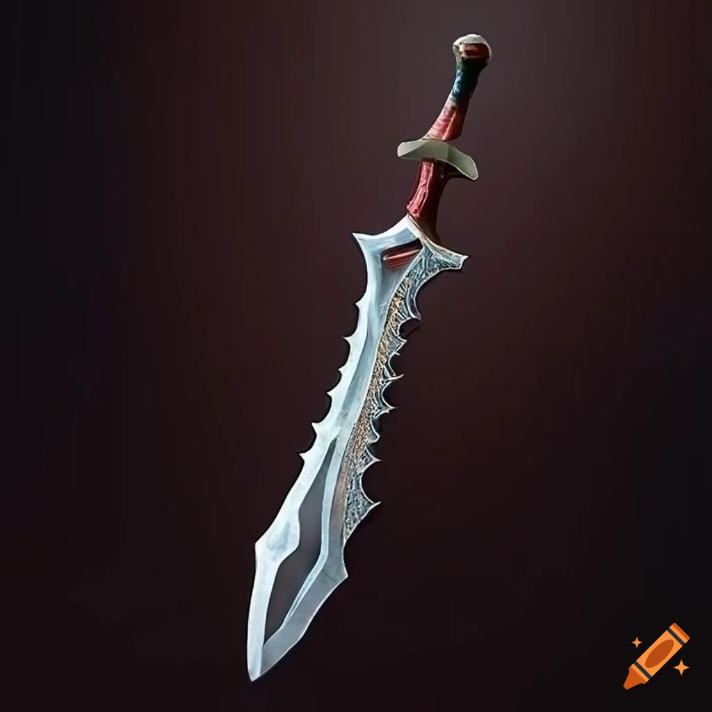 Magic curve elite sword on Craiyon