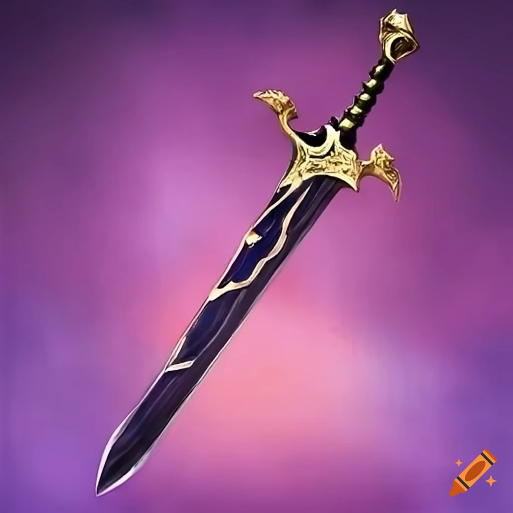 Magic elite champion sword on Craiyon