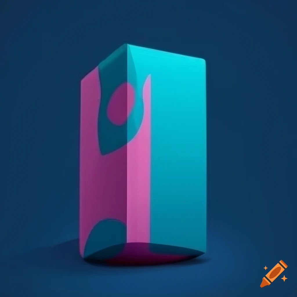 Pink package design on dark blue background ideal for infographics on ...