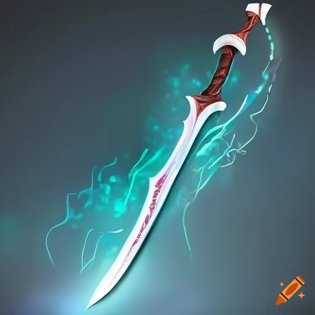 Magic curve elite sword on Craiyon