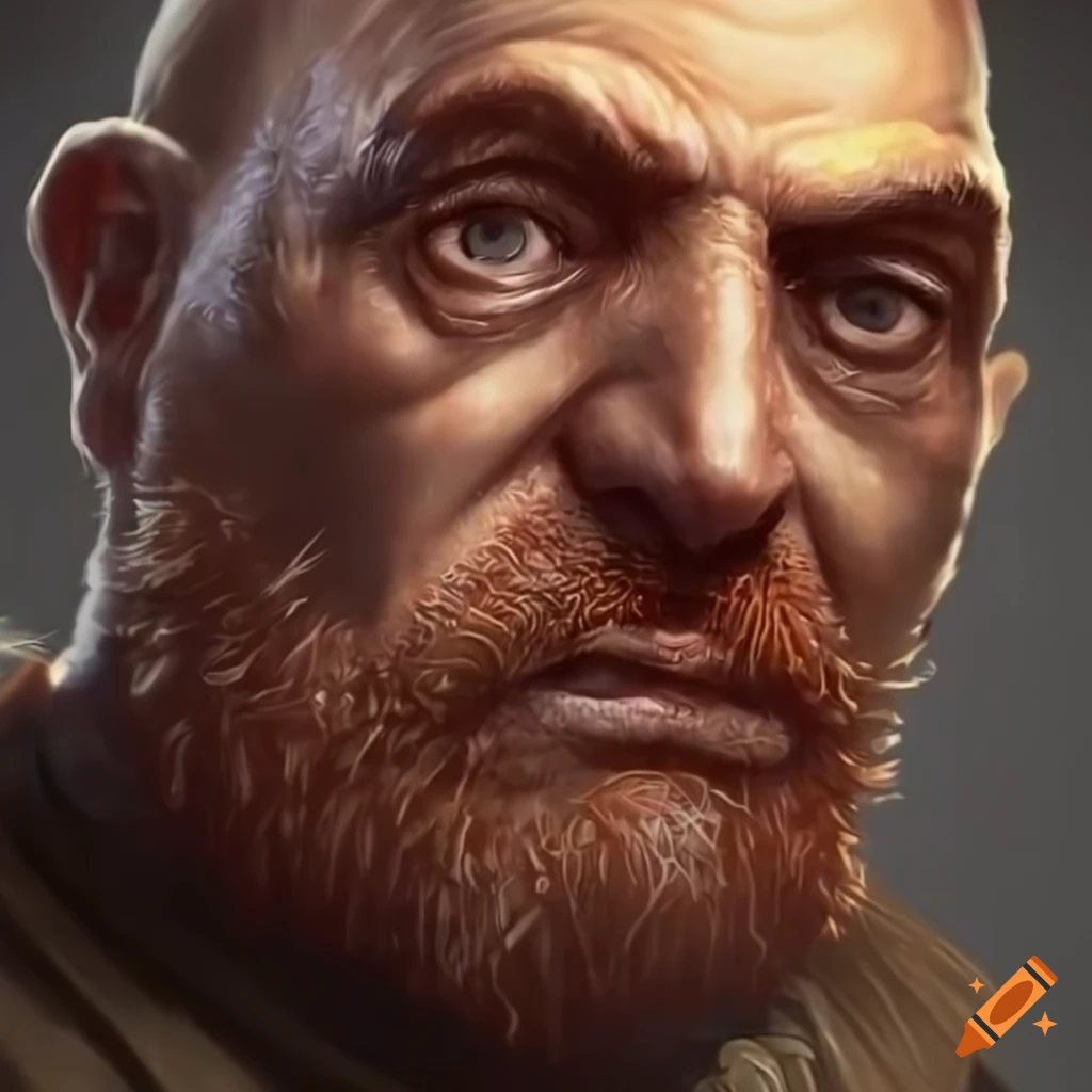 Human trader character in dungeons and dragons fantasy art on Craiyon