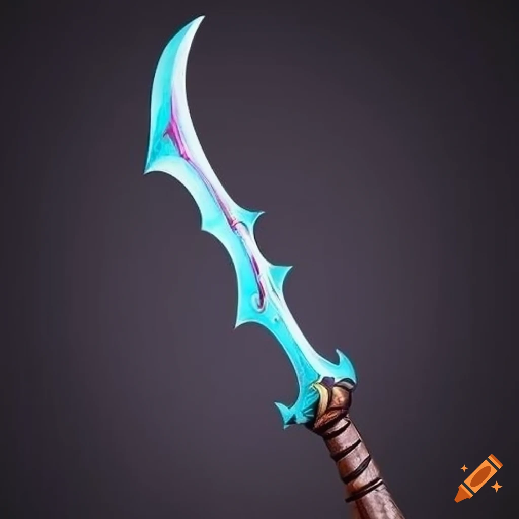 Magic curve elite sword on Craiyon