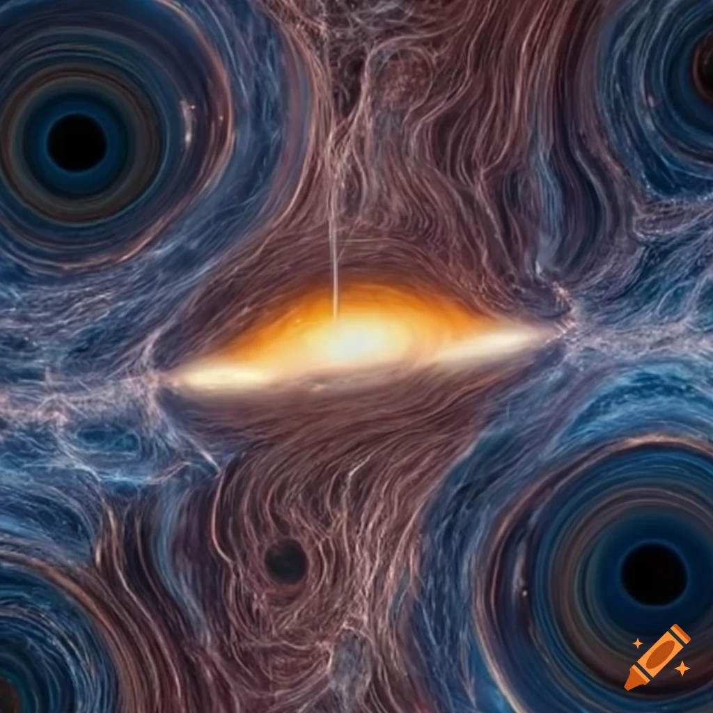 Mysterious and intriguing dark eye sockets with shining black holes on ...