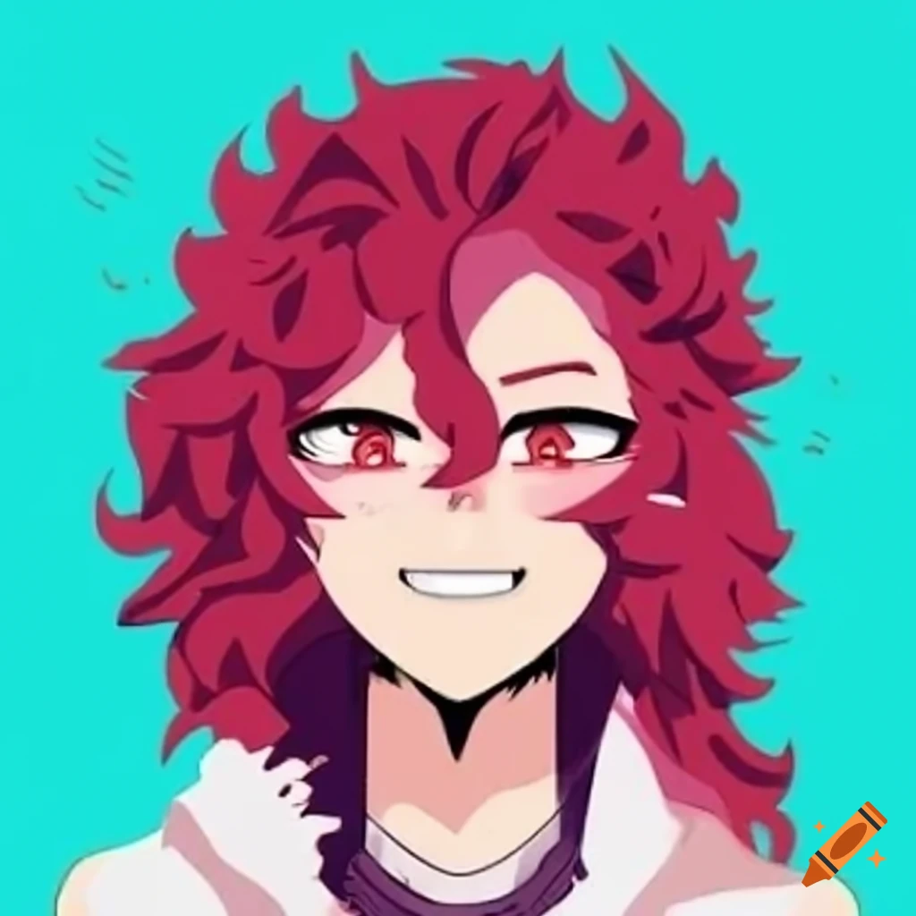 Mha original character with love quirk in anime art style on Craiyon