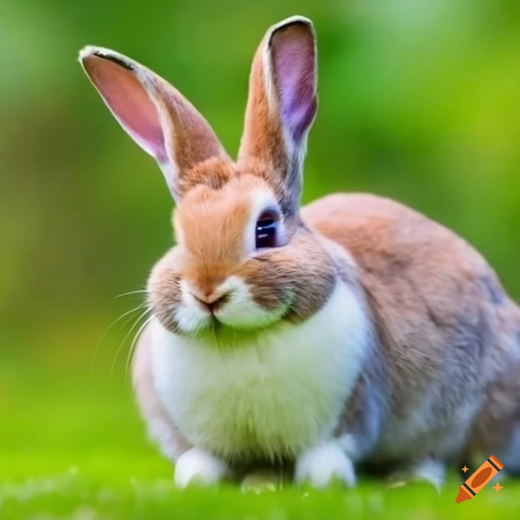 Unique rabbit with 4 eyes and 6 legs on Craiyon