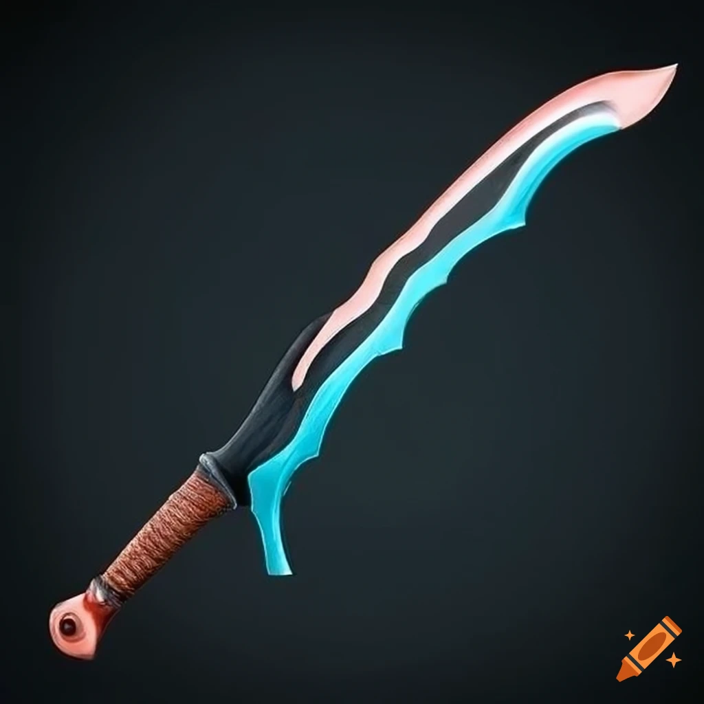 Magic curve elite sword on Craiyon