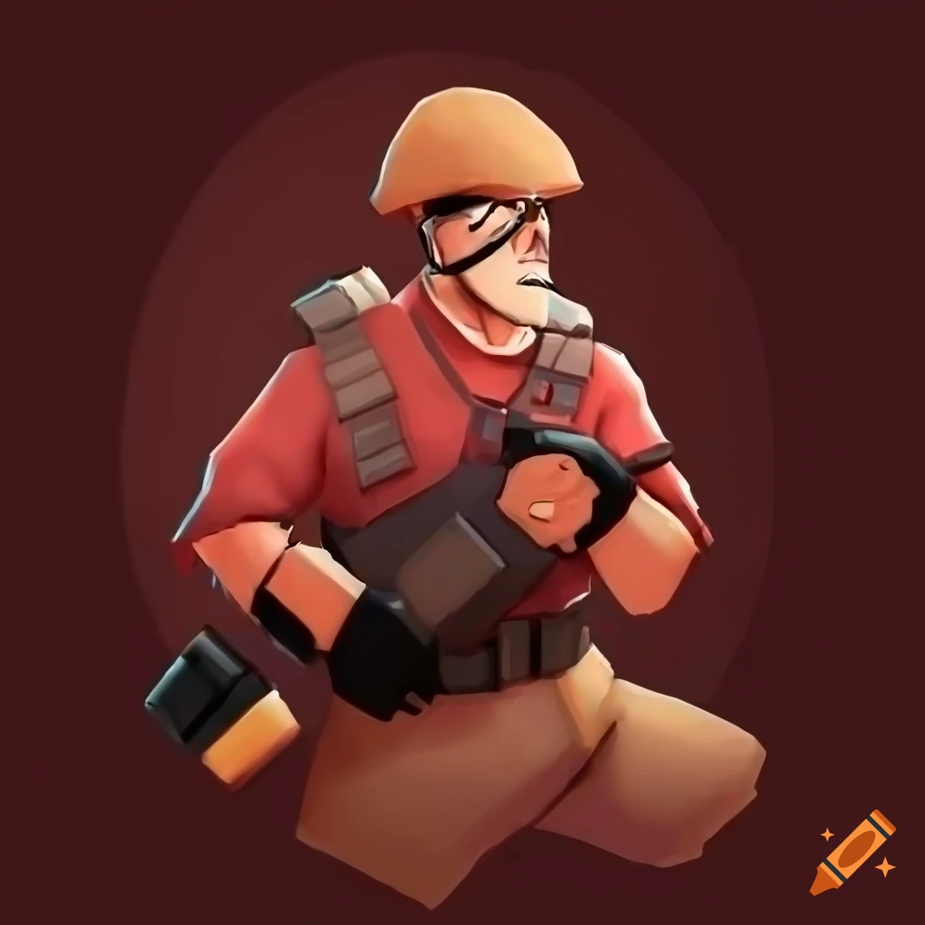 Bread on a Team Fortress 2 styled teleporting device on Craiyon