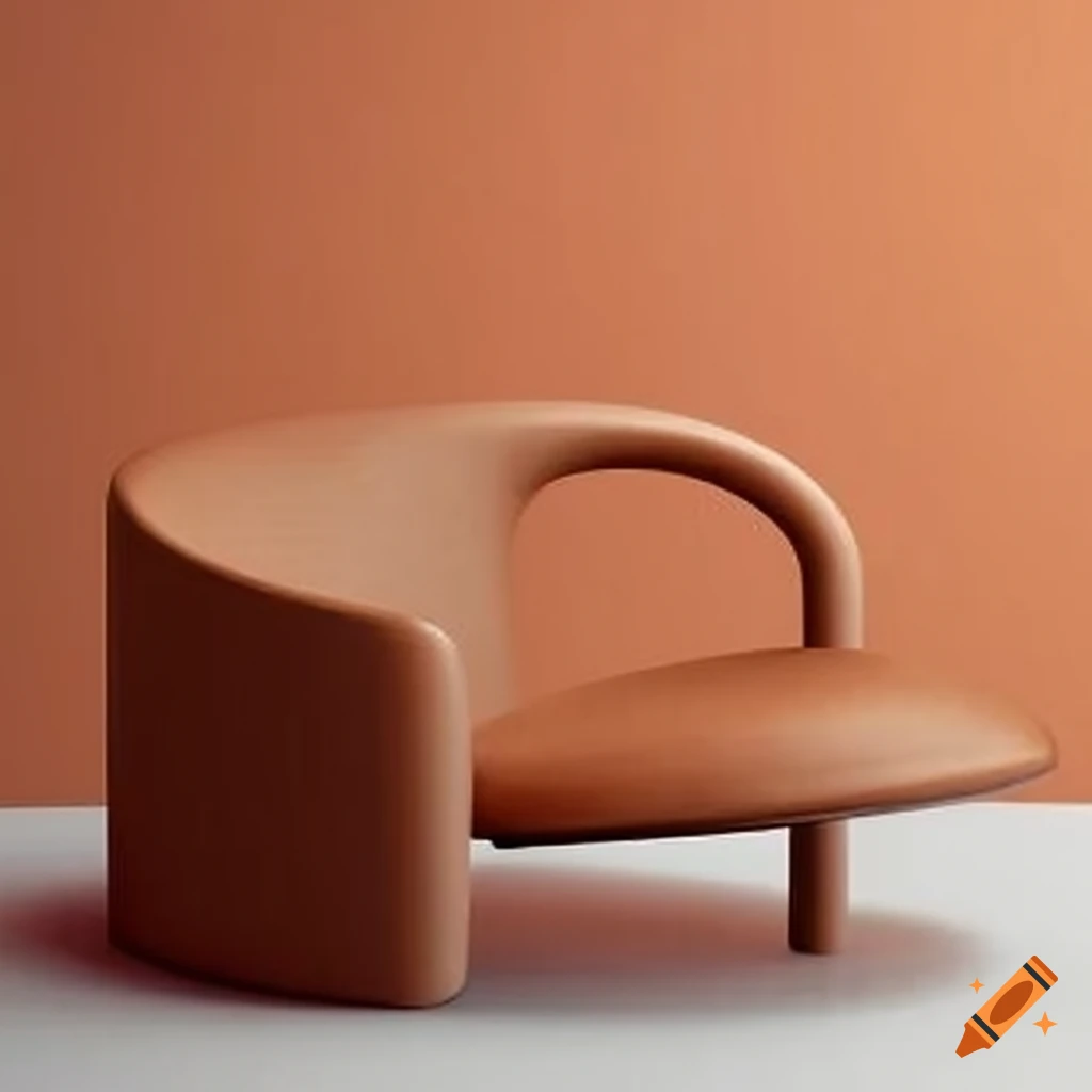 African-inspired minimalist modern furniture on Craiyon