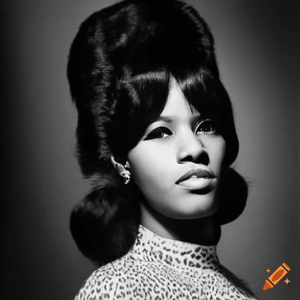 Estelle bennett in a leopard coat during a vibrant 60s photoshoot on ...