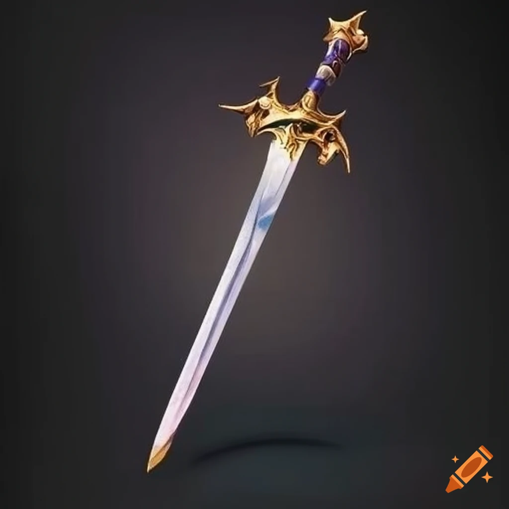 Magic elite champion sword on Craiyon