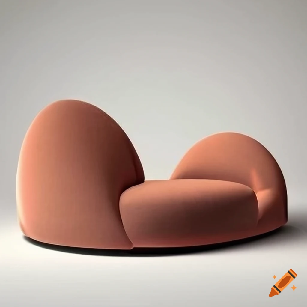 Organic nature-inspired sofa design with ergonomic and sculptural ...