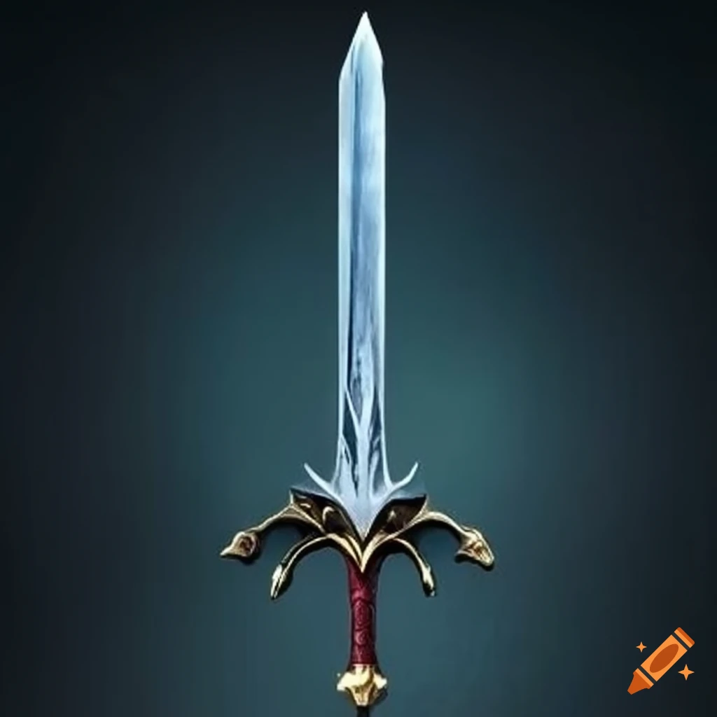 Magic elite champion sword on Craiyon