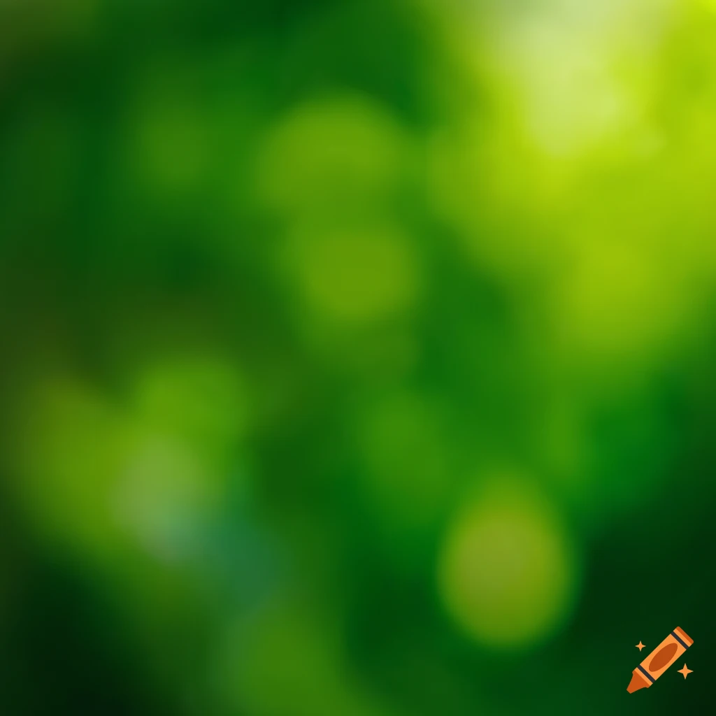 Green nature background for portrait with slight blur on Craiyon