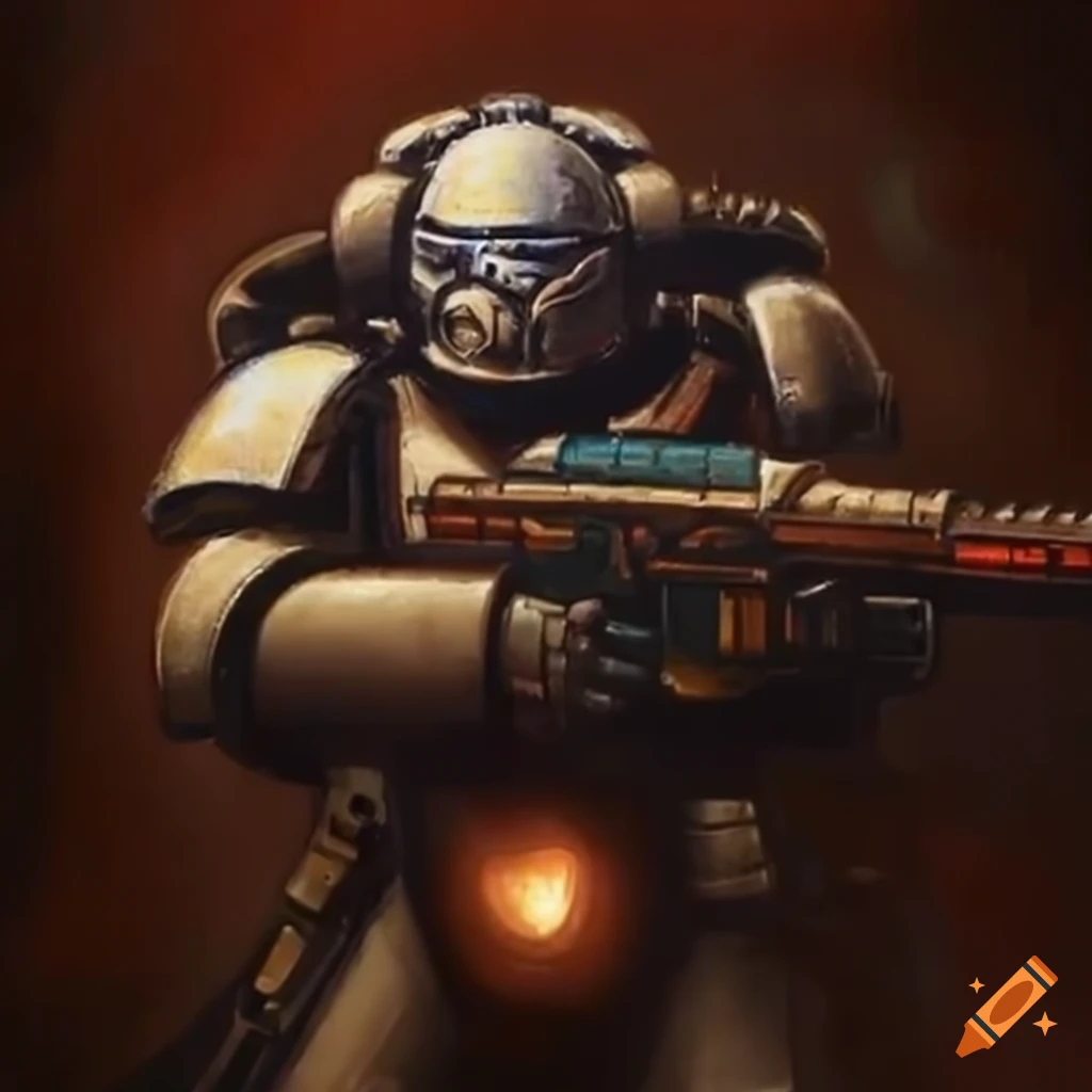 Pistola Láser De Warhammer 40k