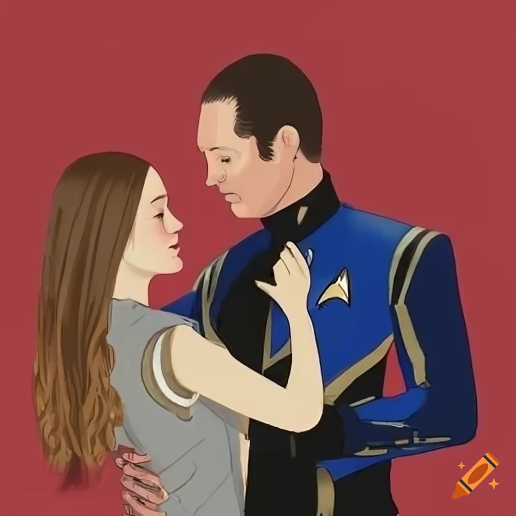 Young James Spader and Young Sigrid in a Starfleet romantic comedy ...