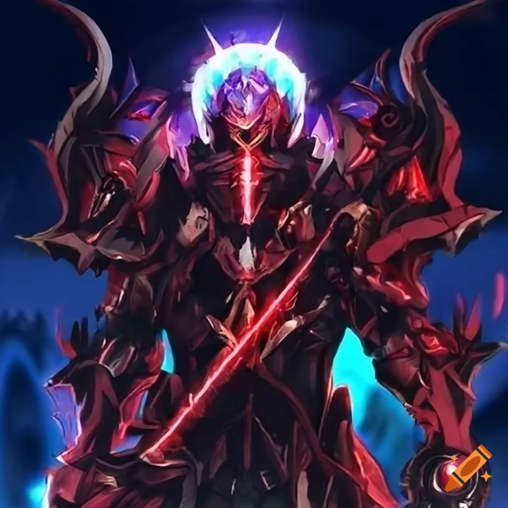 Anime priest and jovial knight in heavy armor with an axe in Grandblue ...