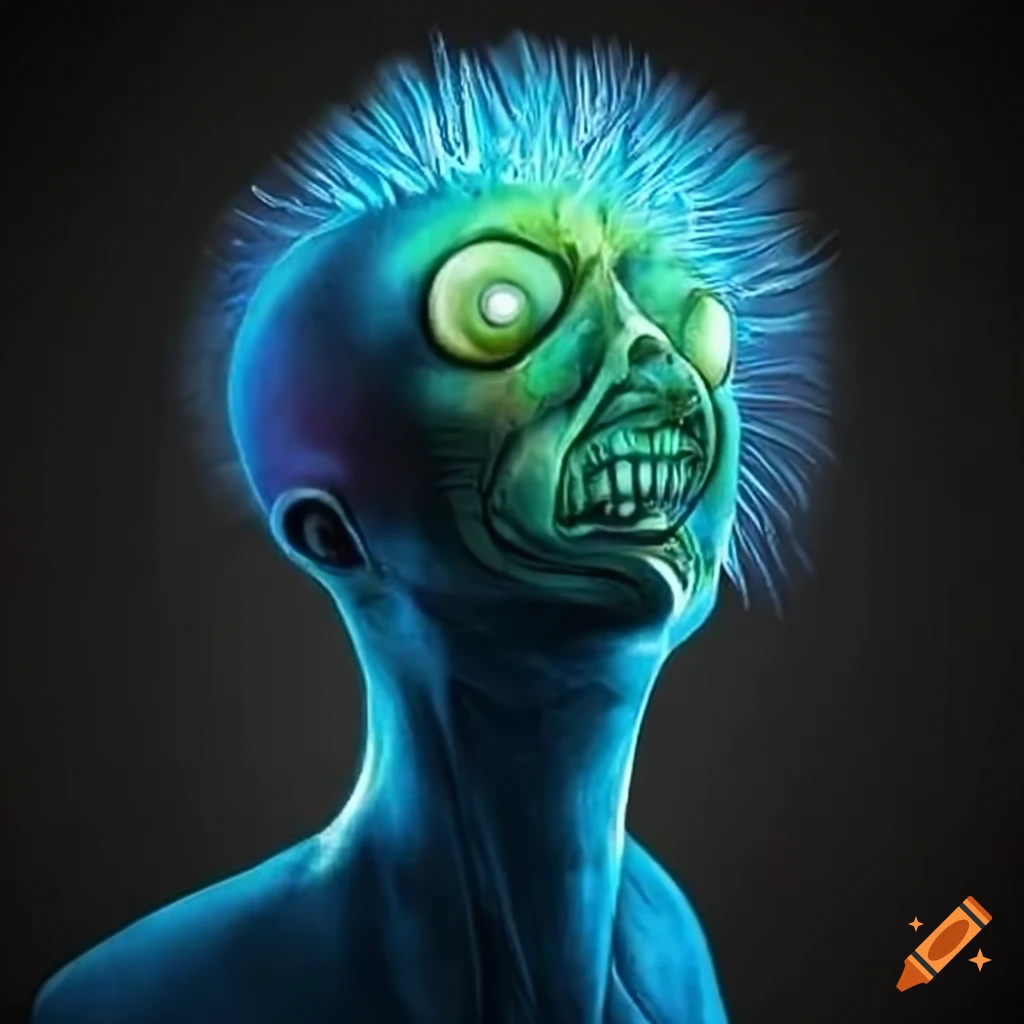 Homunculus sensitive and motorius on Craiyon