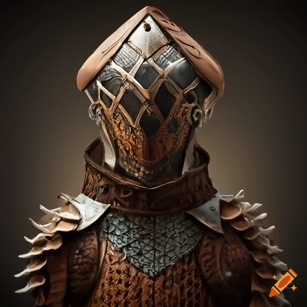 Intricate steam punk squirrel armor design on Craiyon