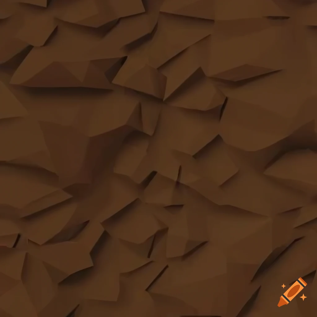 Low poly dirt texture on Craiyon